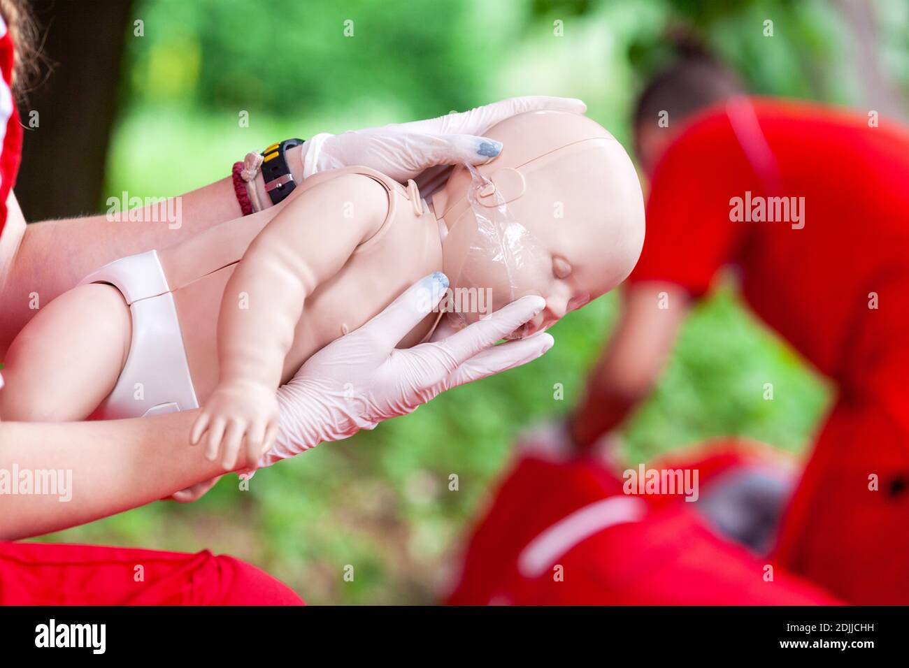 Baby Cardiopulmonary Resuscitation - CPR first aid training for choking ...