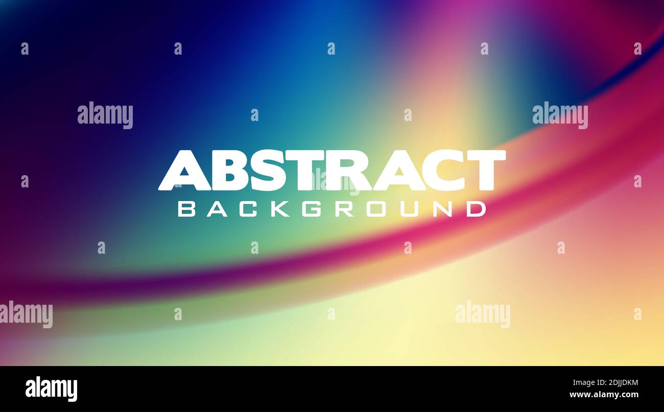 Abstract multicolored dark blurred background with arc. Colorful vector ...