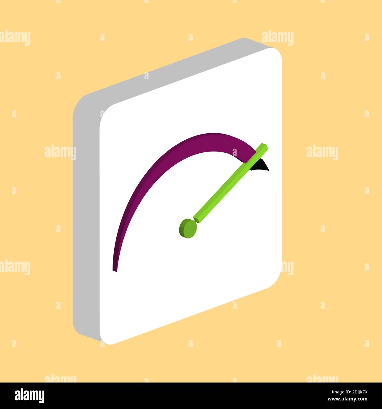 Tachometer logo vector hi-res stock photography and images - Alamy