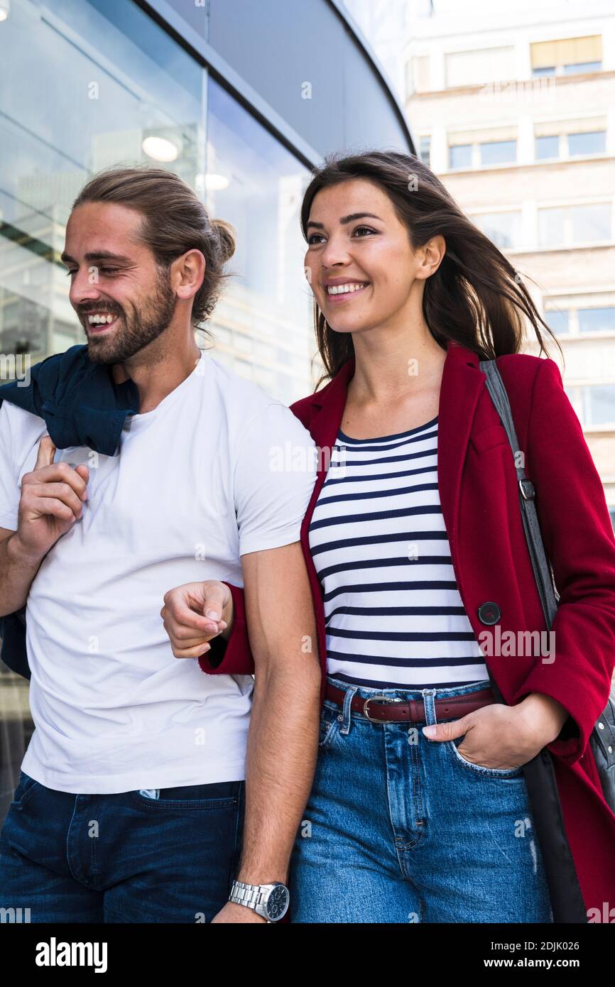 Couple out stroll in hi-res stock photography and images - Alamy