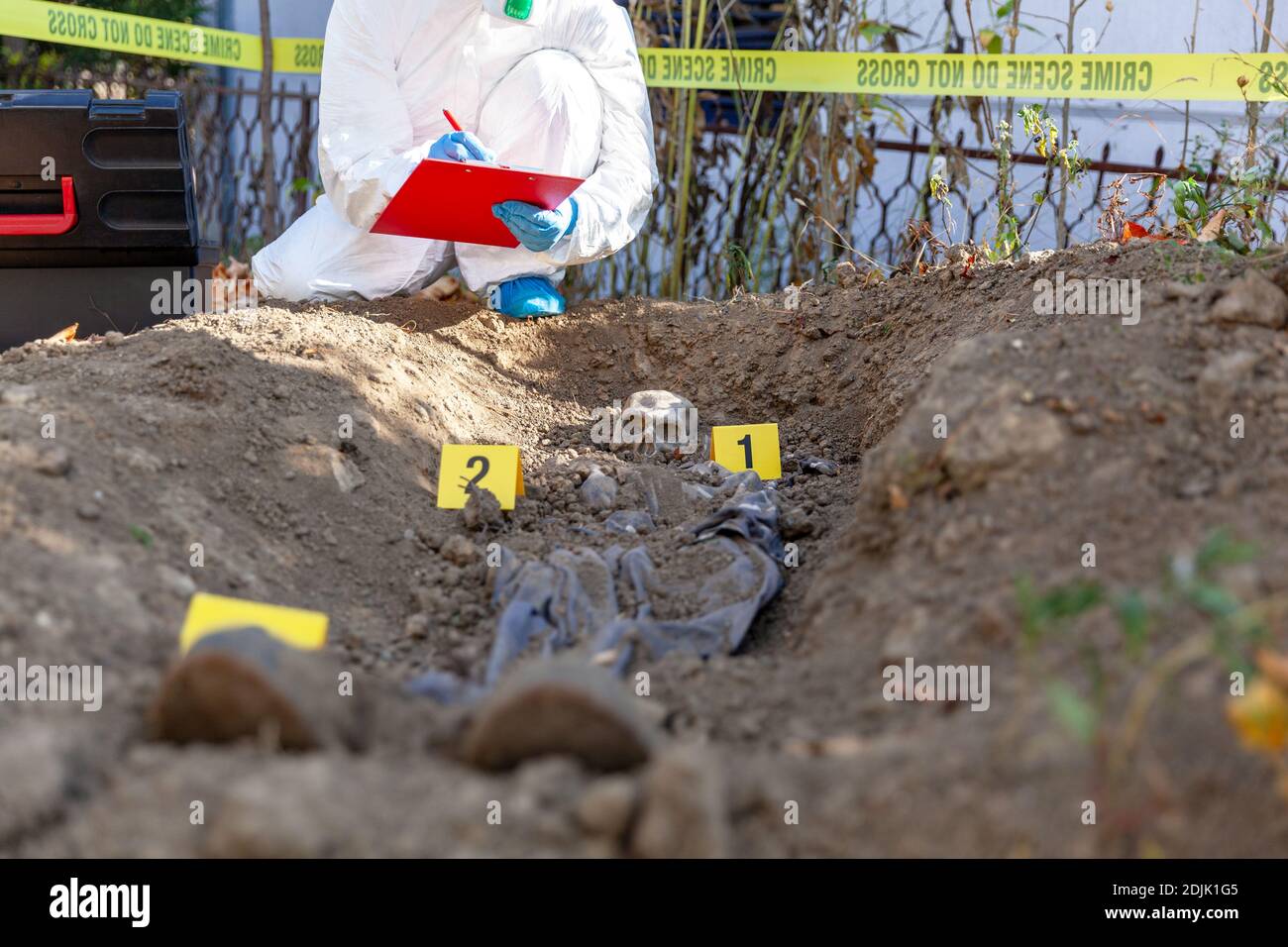 Murder scene body parts hi-res stock photography and images - Alamy