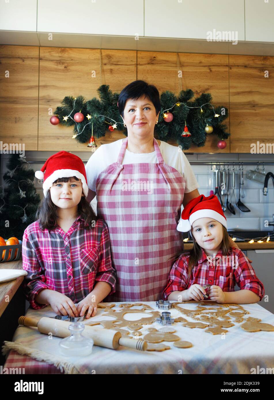Granny Baking Cookies High Resolution Stock Photography and Images - Alamy
