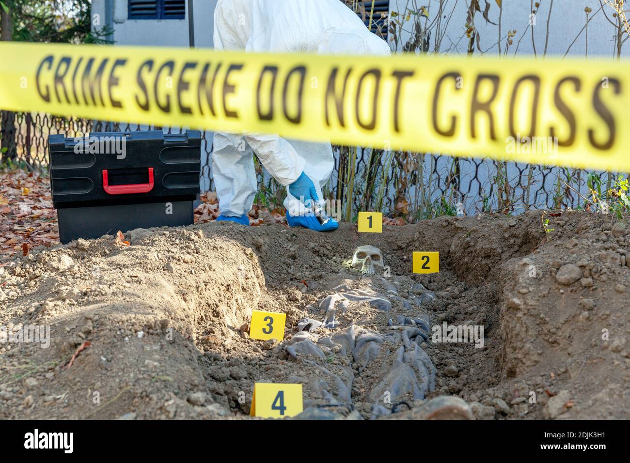 Murder scene body parts hi-res stock photography and images - Alamy