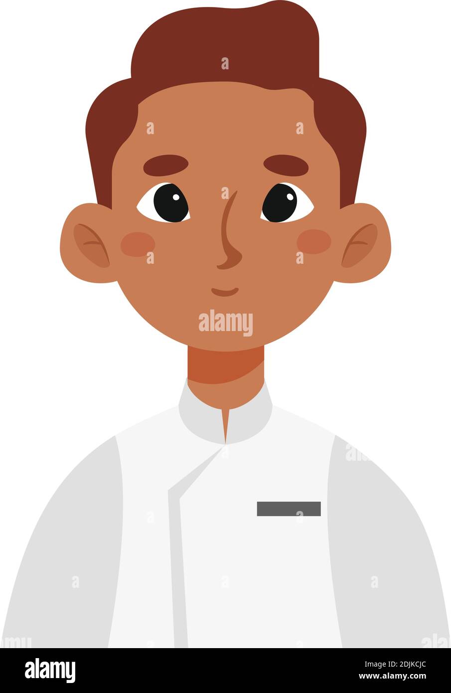Chef man worker in Stock Vector Images - Alamy