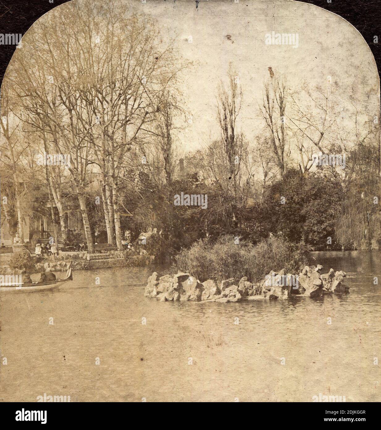 Parque del Lago Stock Photo - Alamy