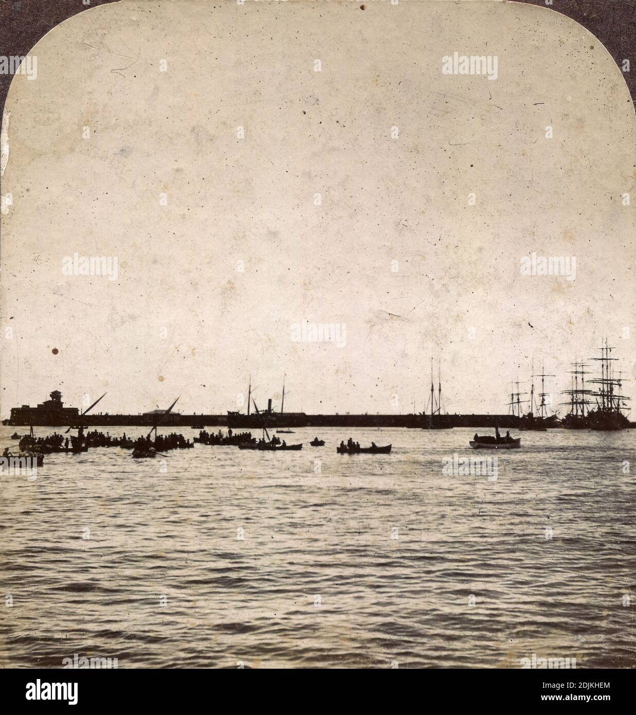 Puerto de Barcelona Stock Photo - Alamy