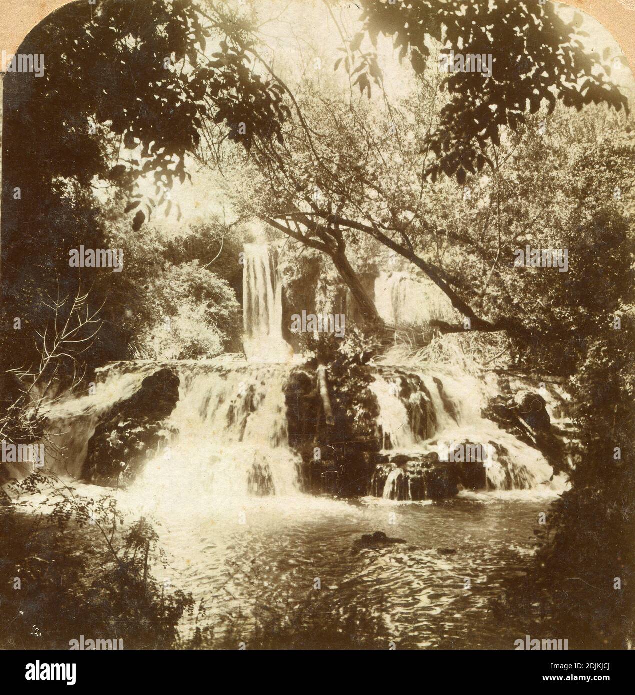Monasterio de Piedra. El Vado Stock Photo - Alamy