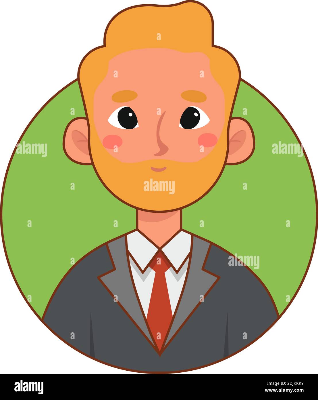 Isolated business man professions jobs icon logo- Vector Stock Vector ...