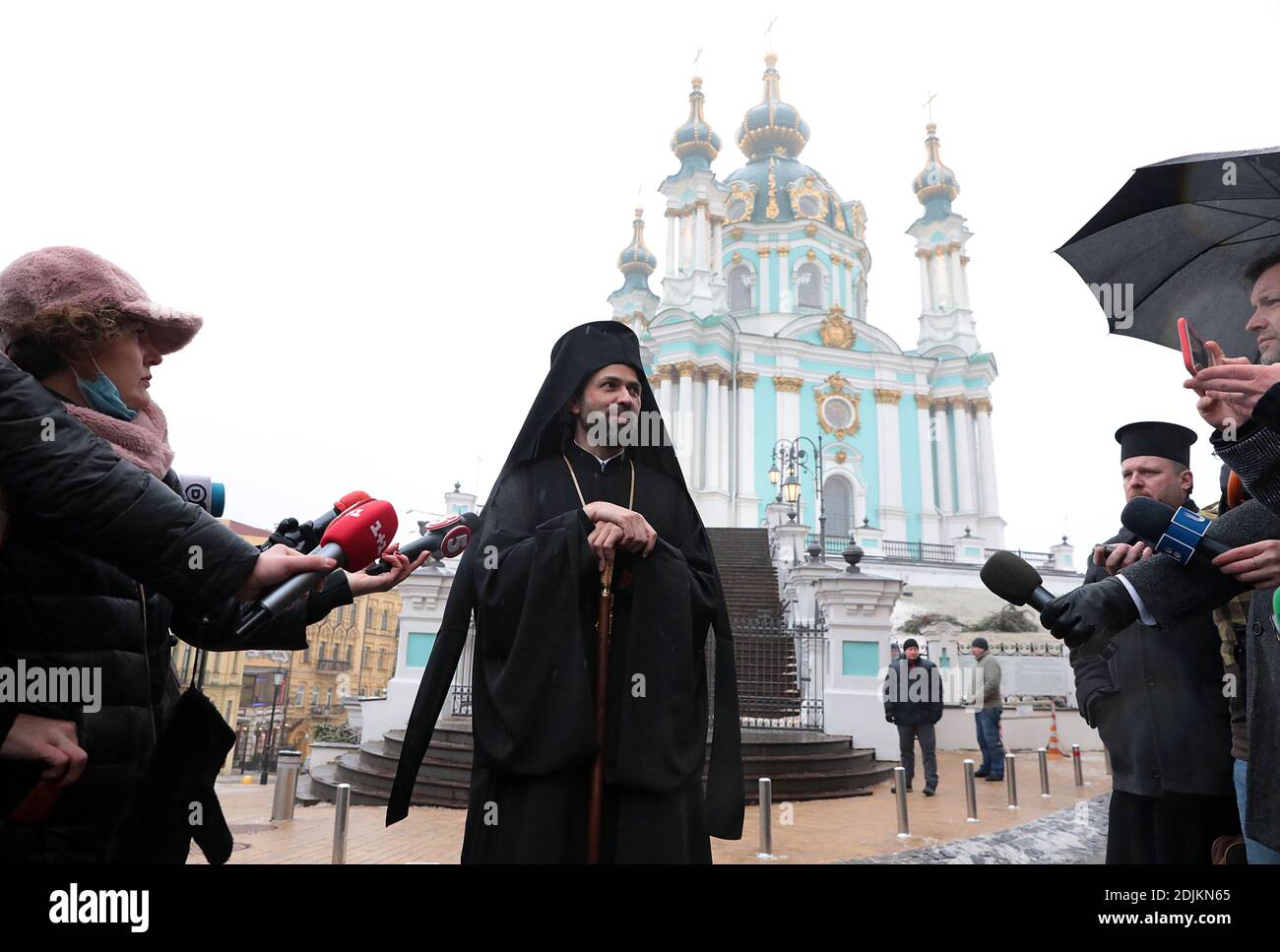 Non Exclusive: KYIV, UKRAINE - DECEMBER 13, 2020 - Exarch of the ...