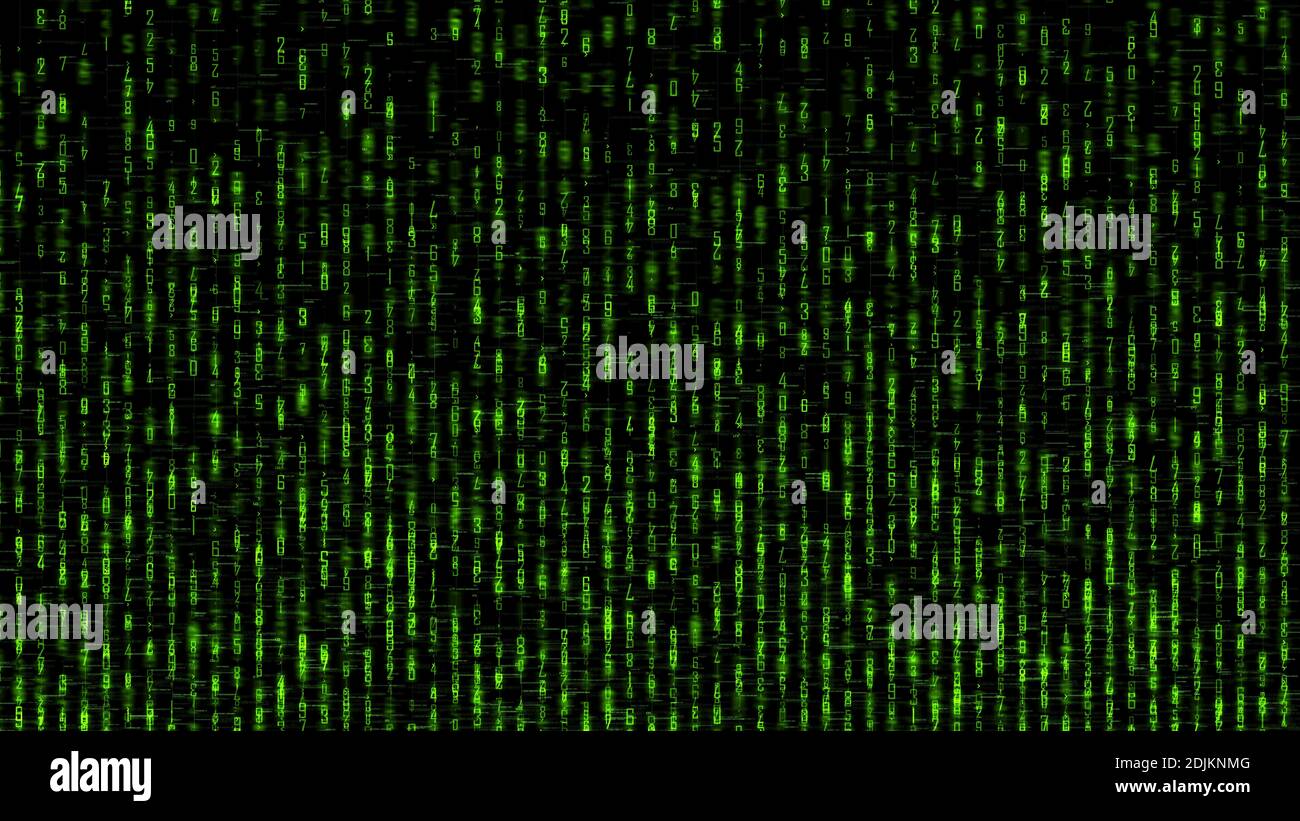 Abstract background, digital data matrix light illustration Stock Photo ...