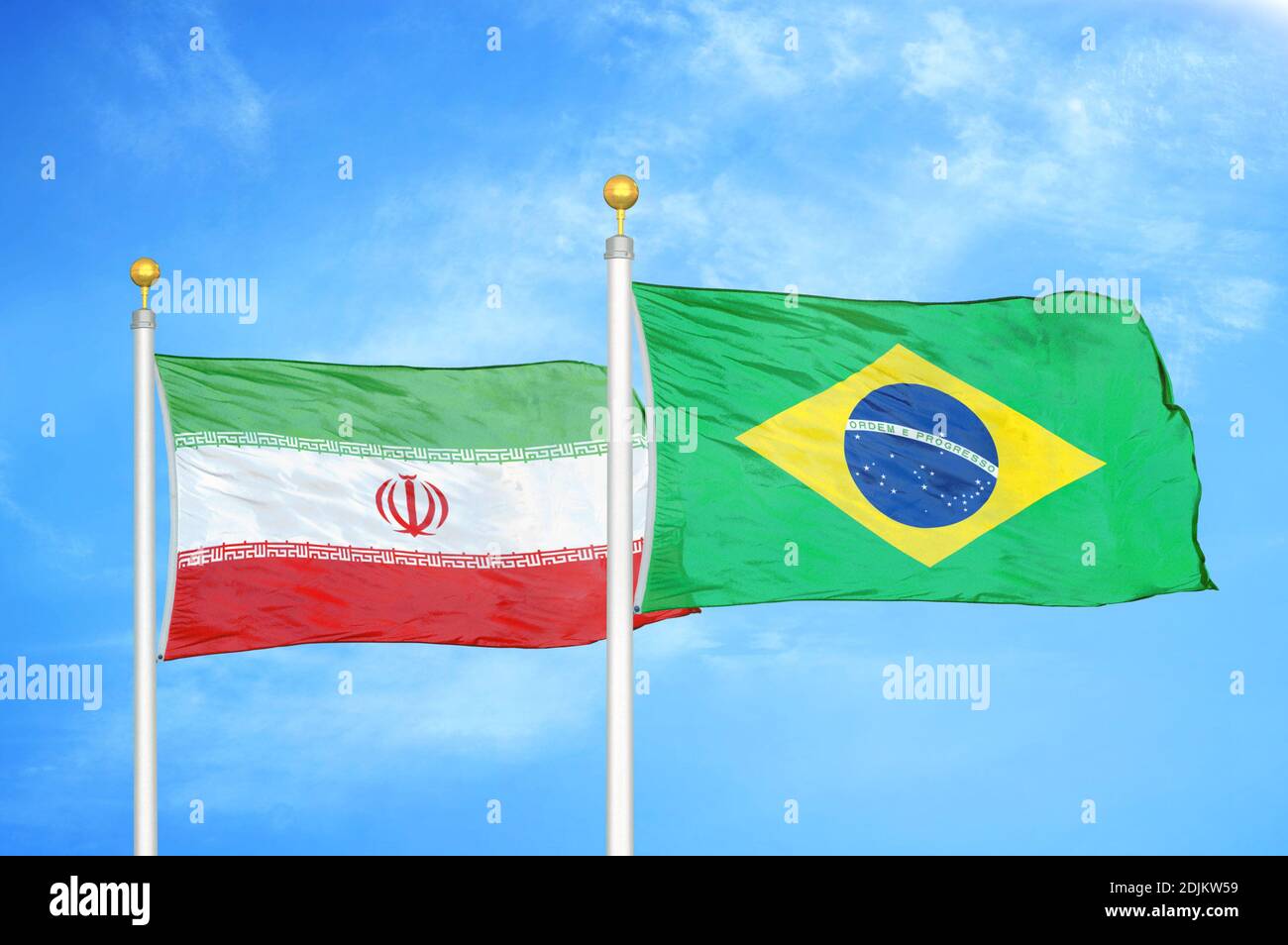 Brazil iran flag hi-res stock photography and images - Alamy