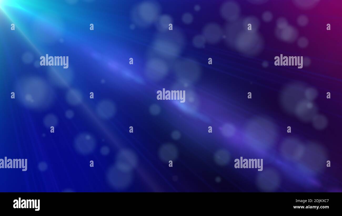 abstract light lens particle illustration background render Stock Photo ...