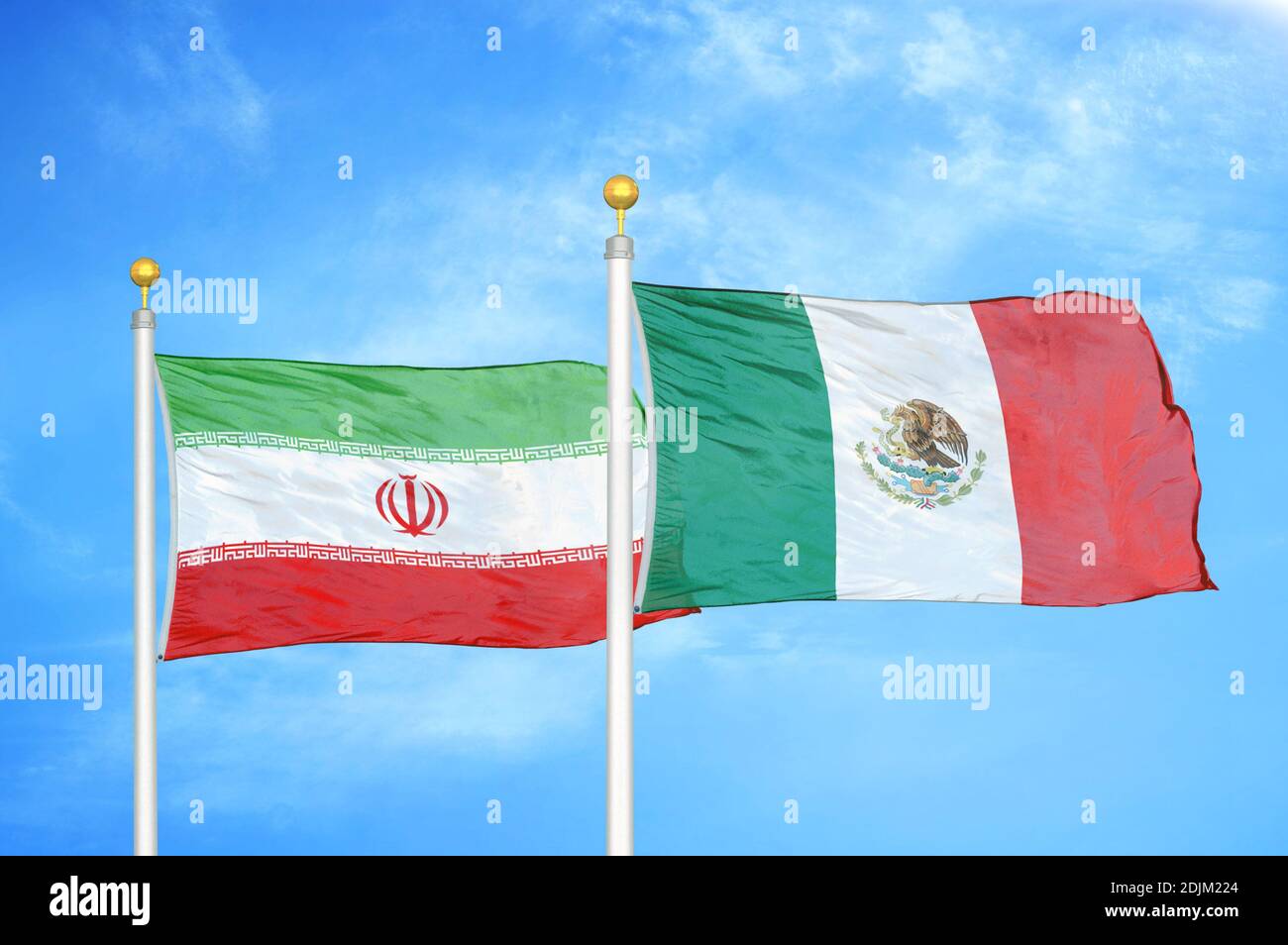 Mexico iran flag hi-res stock photography and images - Alamy