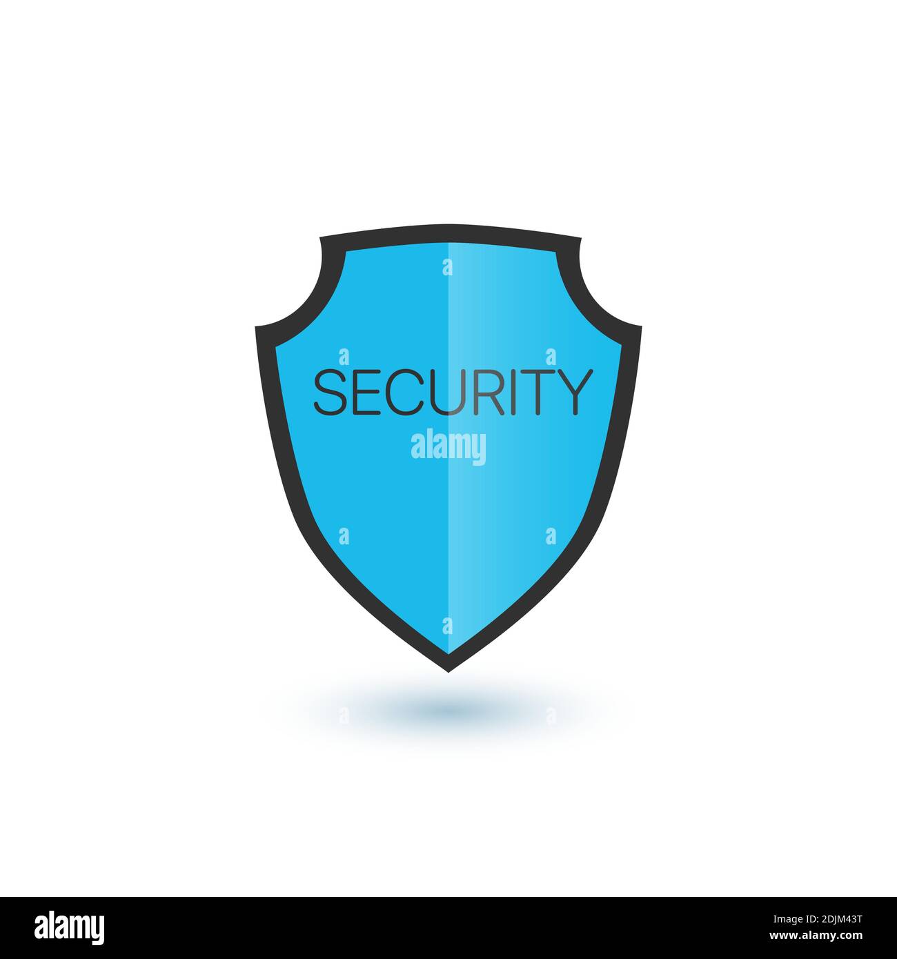 security shiny shield, protection shield. Stock vector illustration ...