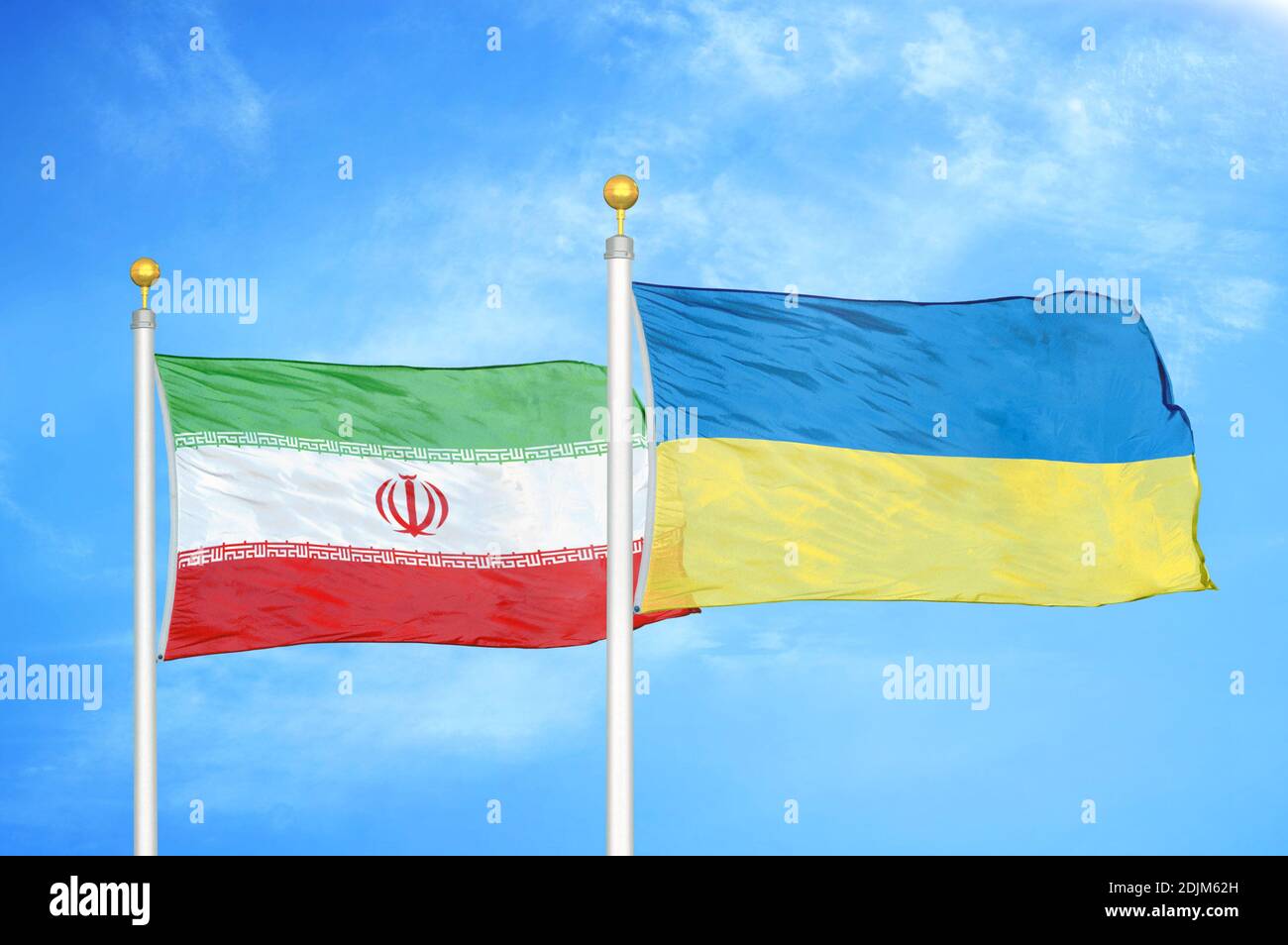 Ukraine iran flag hi-res stock photography and images - Alamy