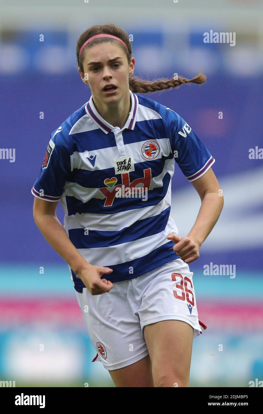 Reading's Emma Harries during the FA Women's Super League match at the ...