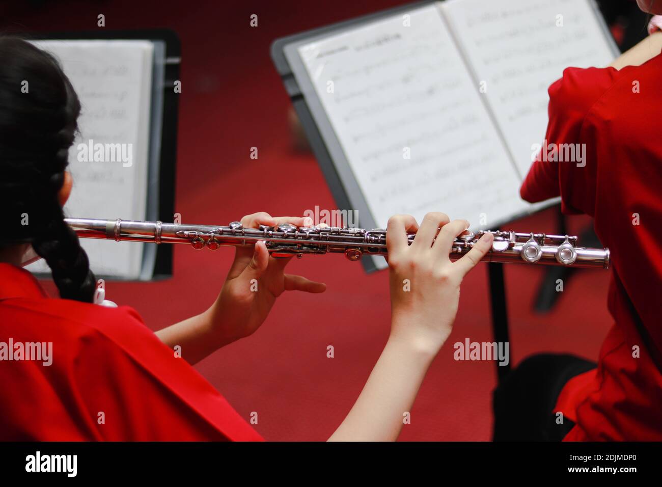 Brass flute hi-res stock photography and images - Alamy