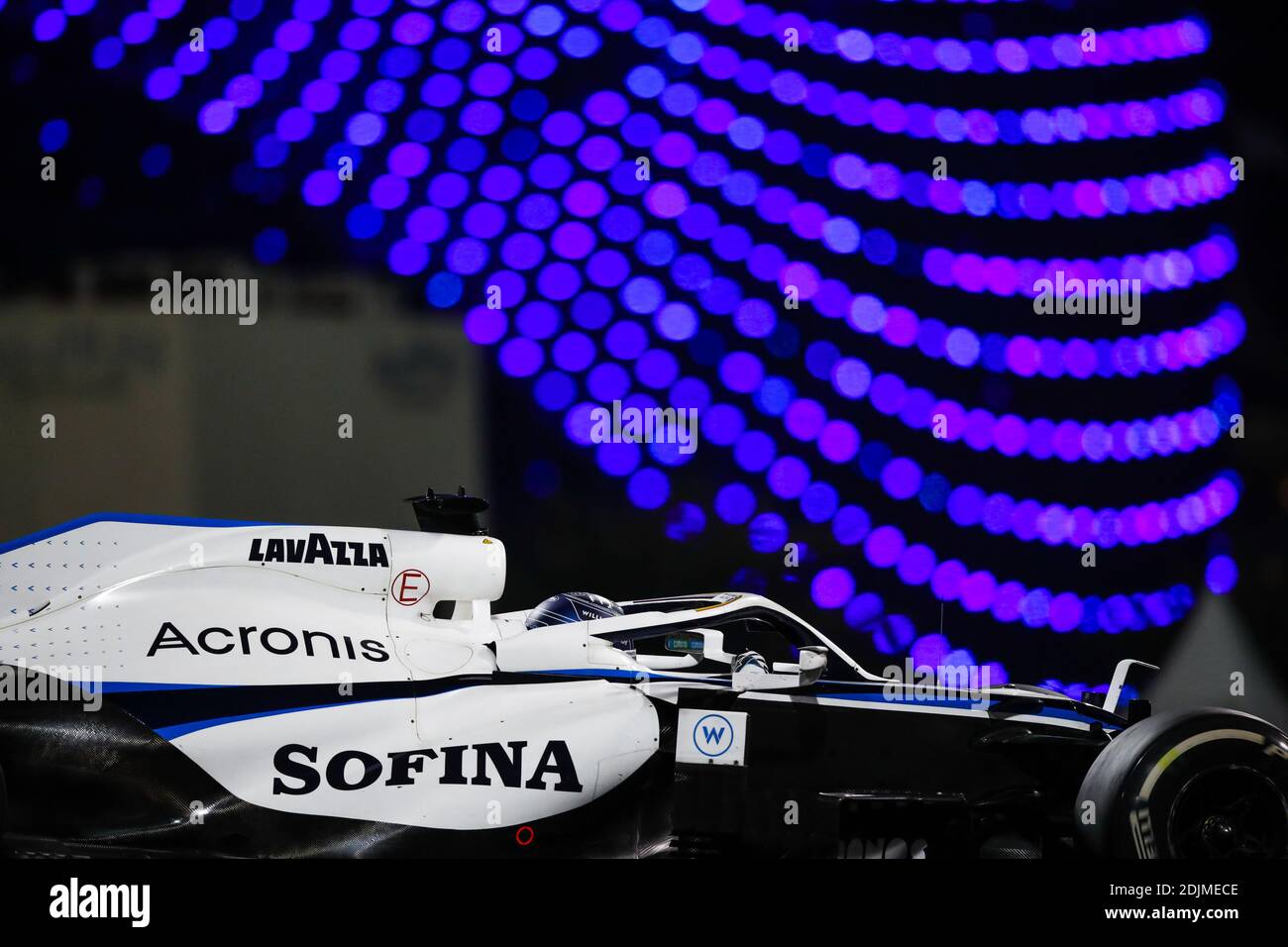 63 RUSSELL George (gbr), Williams Racing F1 FW43, action during the ...