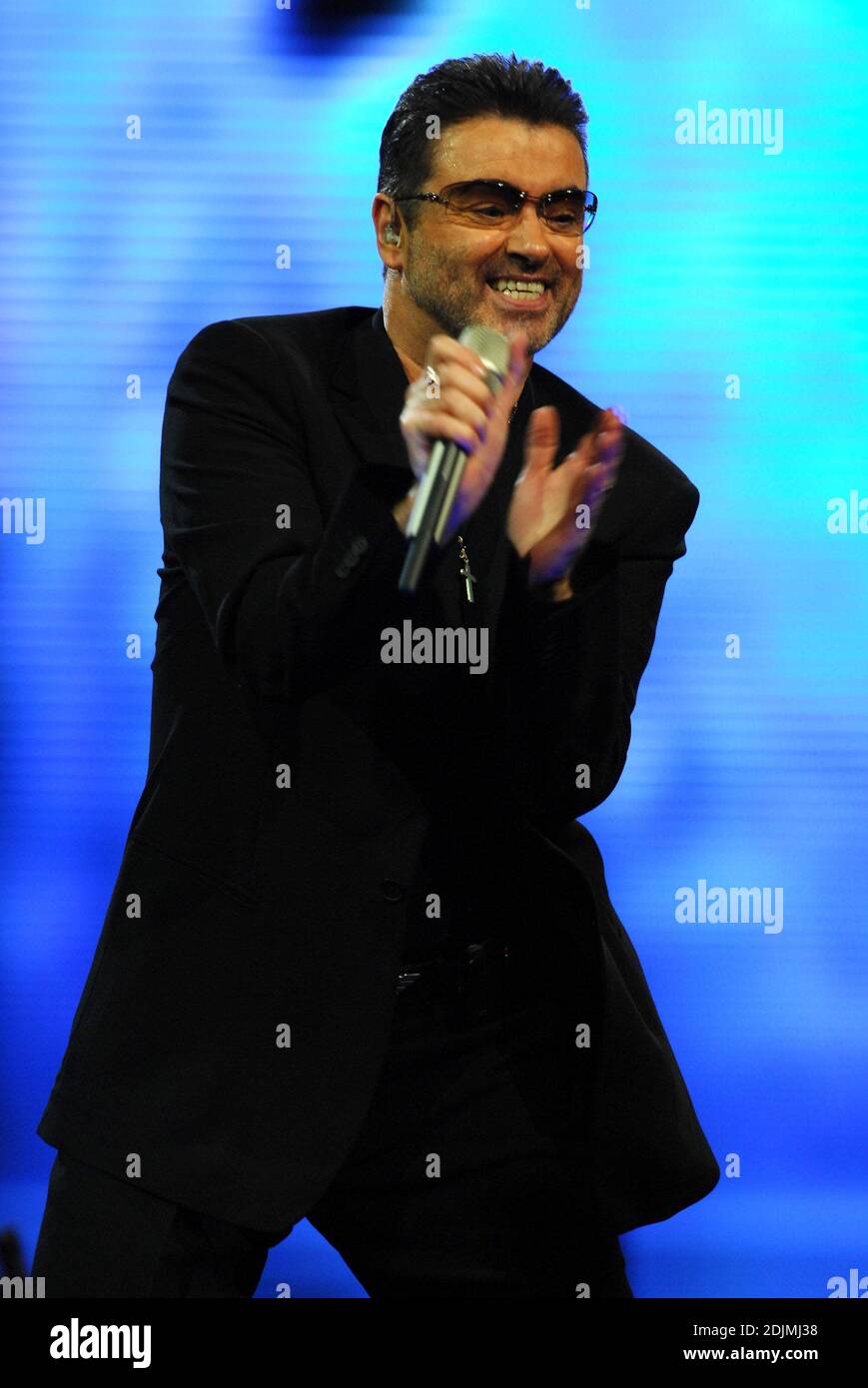 File photo - Singer George Michael performs from his '25 LIVE Tour' at ...