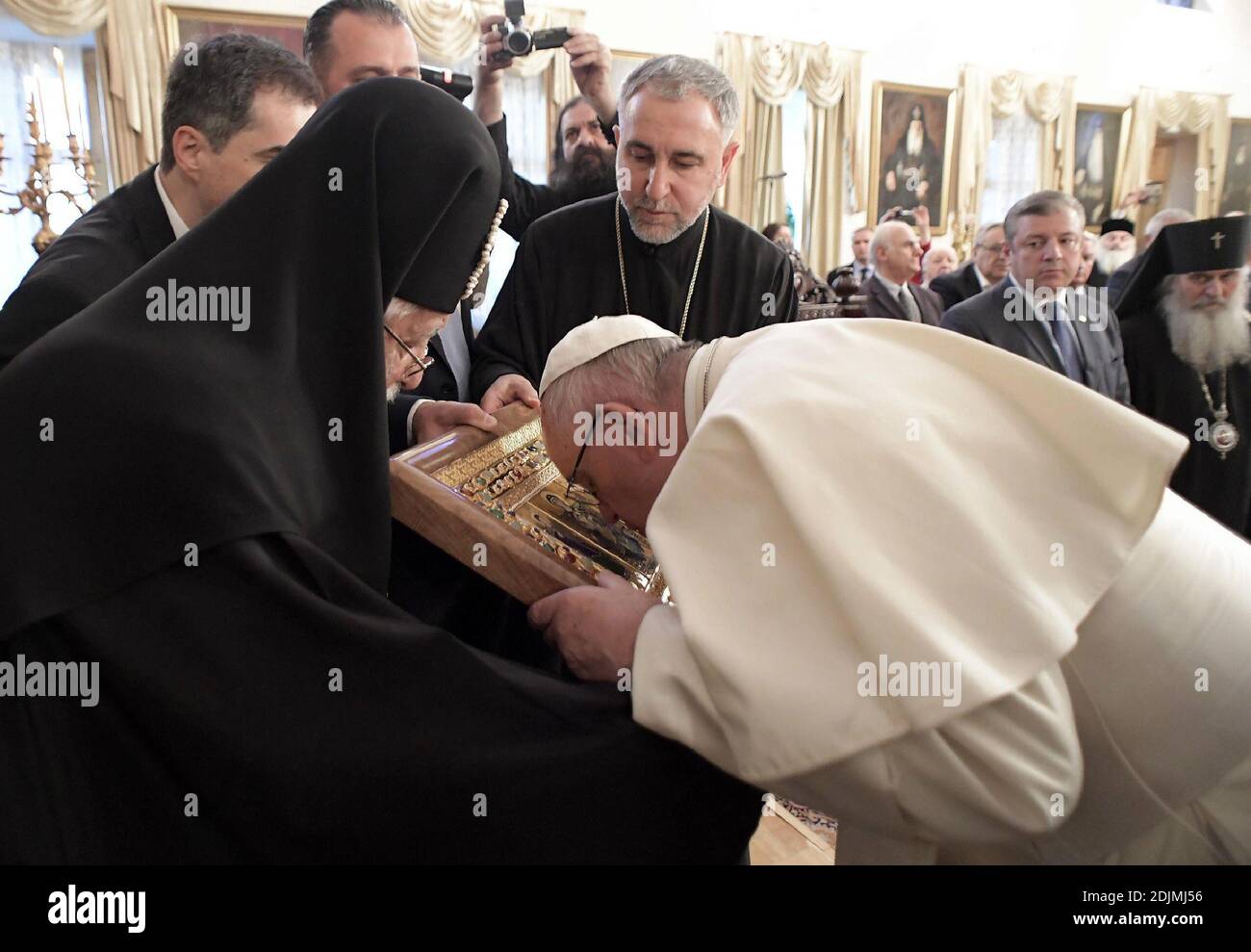 Pope Francis meets with Ilia II, Catholicos-Patriarch of All Georgia ...