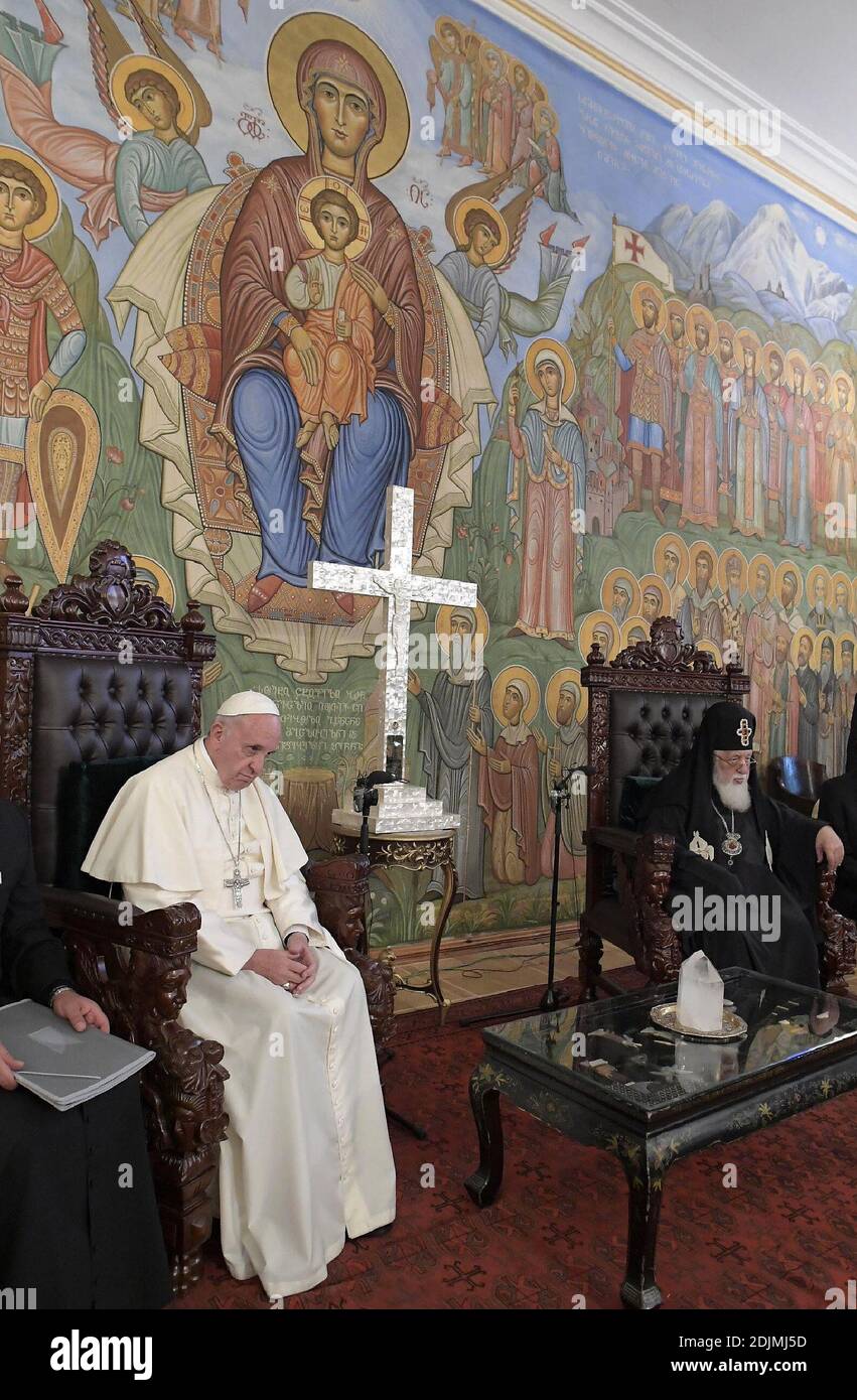 Pope Francis meets with Ilia II, Catholicos-Patriarch of All Georgia at ...