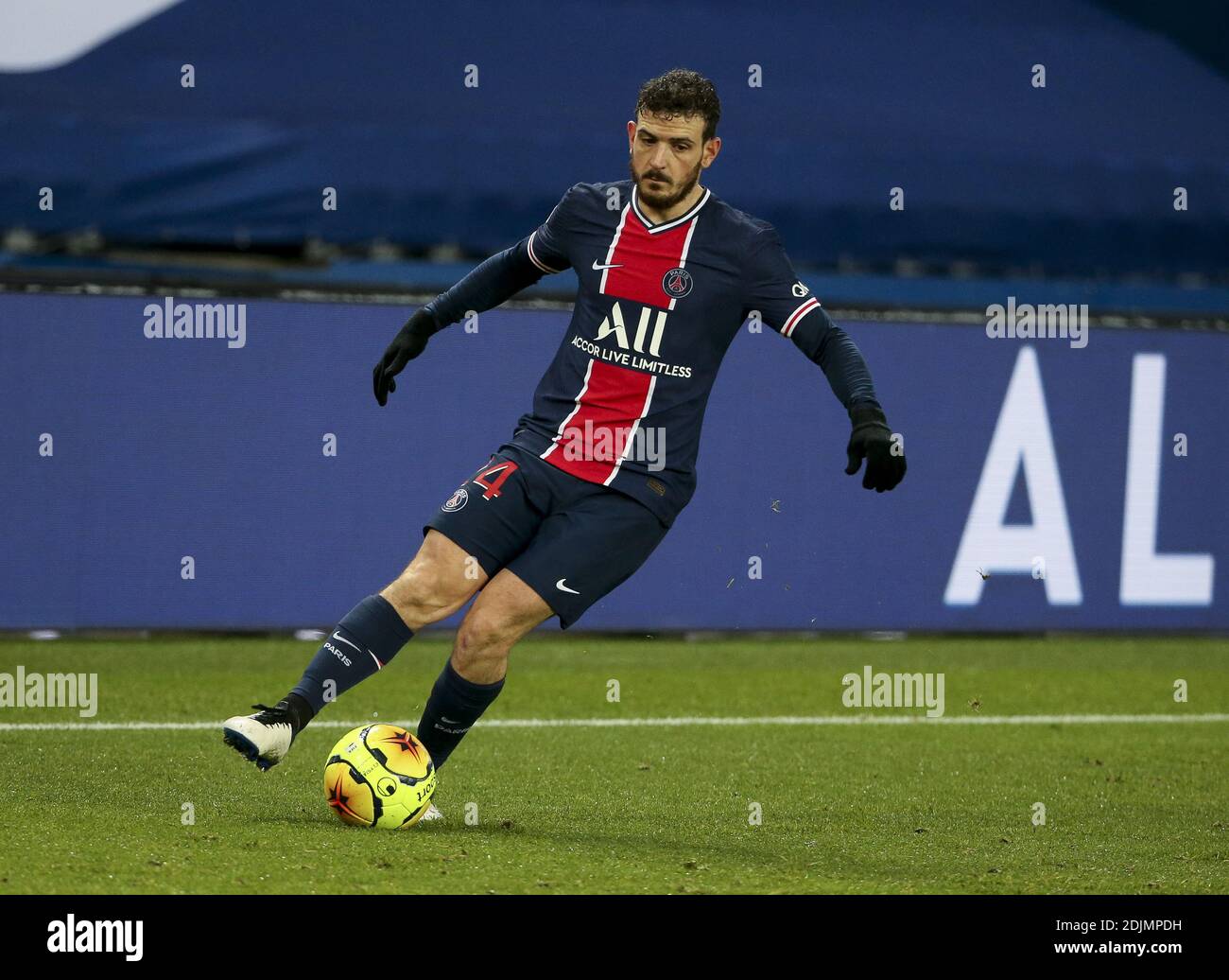 Alessandro Florenzi of PSG during the French championship Ligue 1 ...