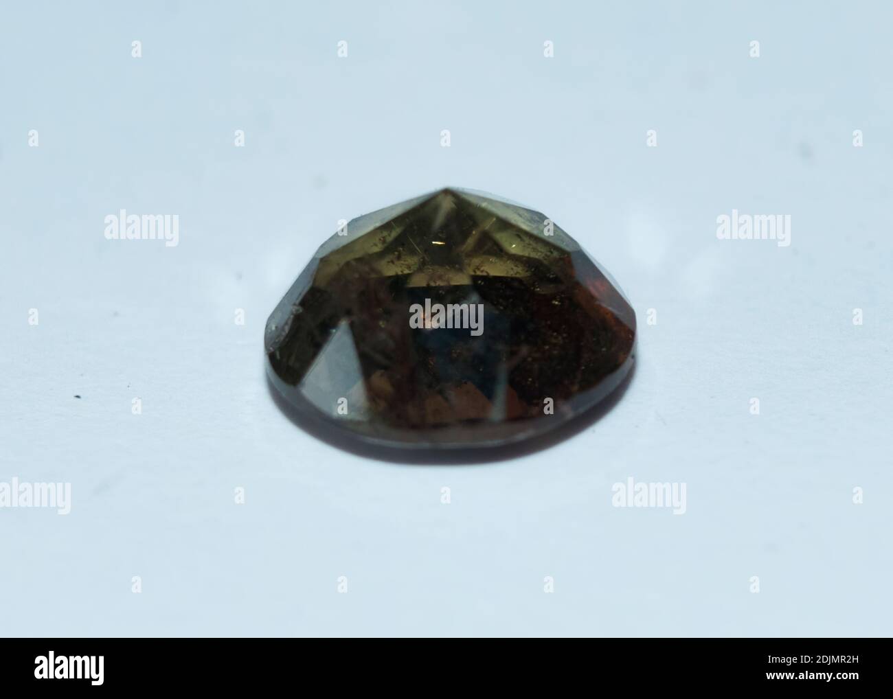 Natural andalusite on white background Stock Photo - Alamy