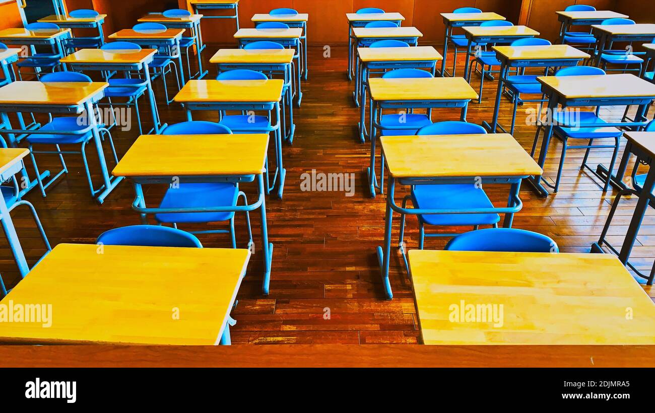 Empty classroom asia hi-res stock photography and images - Alamy
