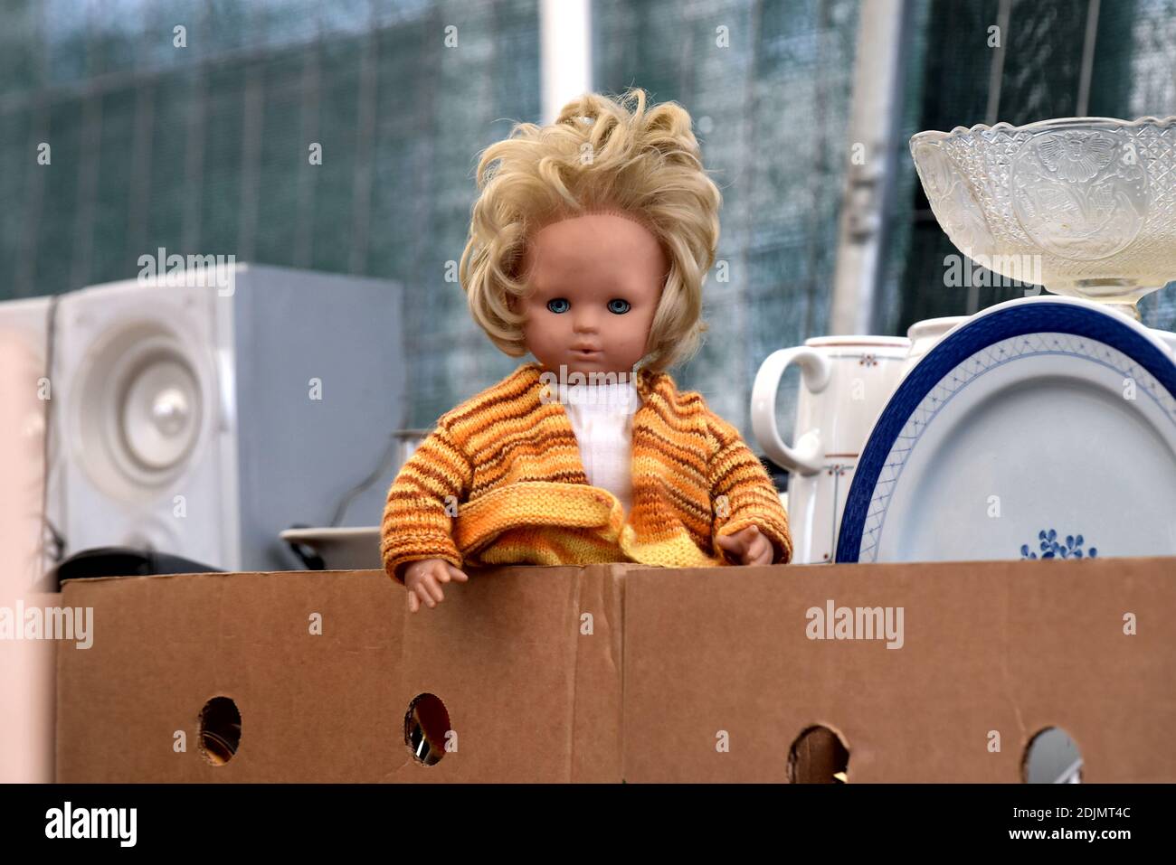 Cardboard doll hi-res stock photography and images - Alamy