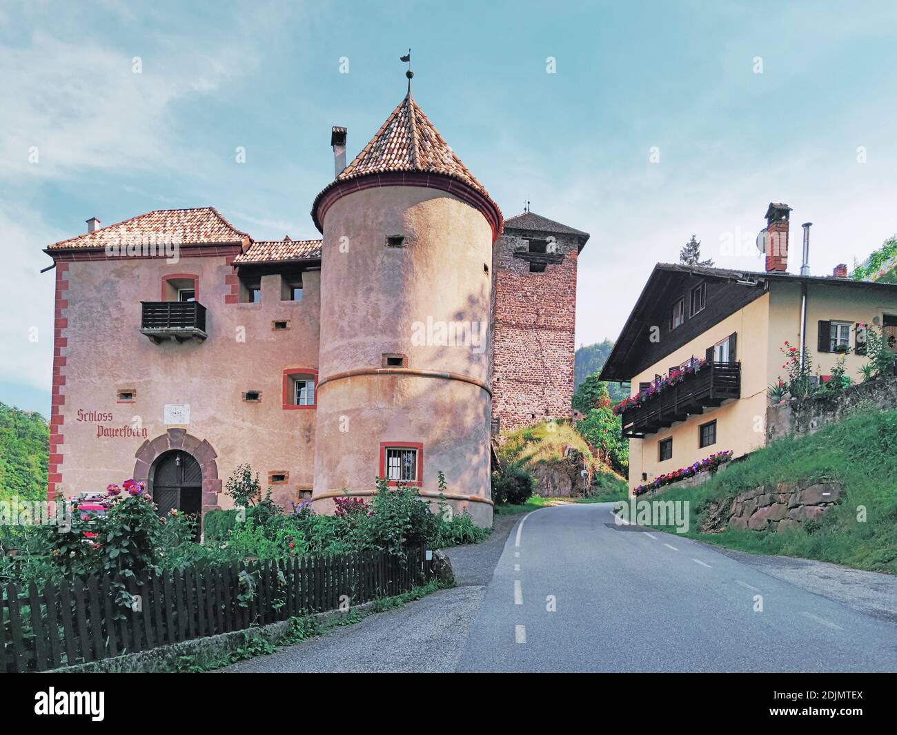 Payersberg Castle in the Adige Valley in South Tyrol Stock Photo - Alamy