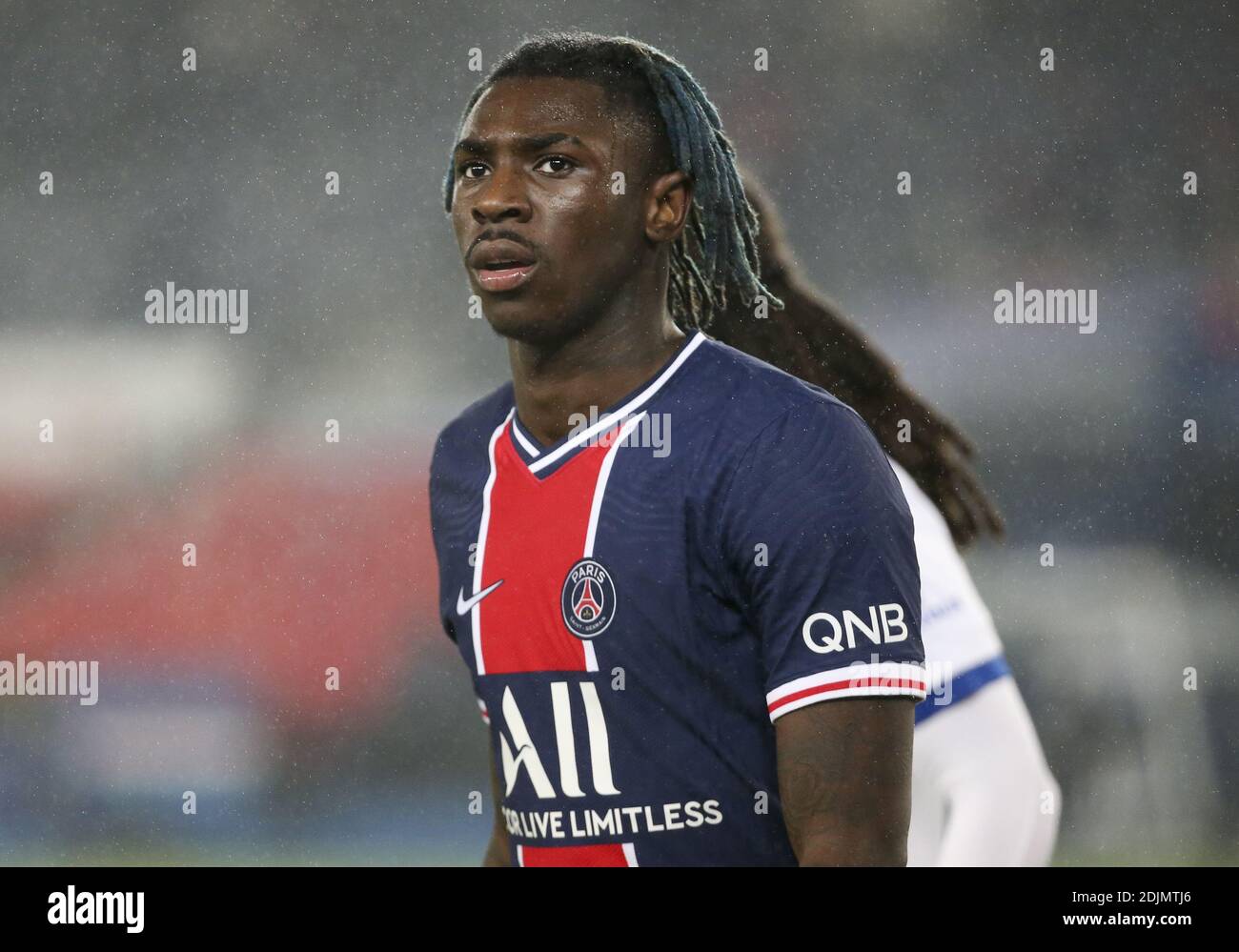 Moise Kean of PSG during the French championship Ligue 1 football match ...