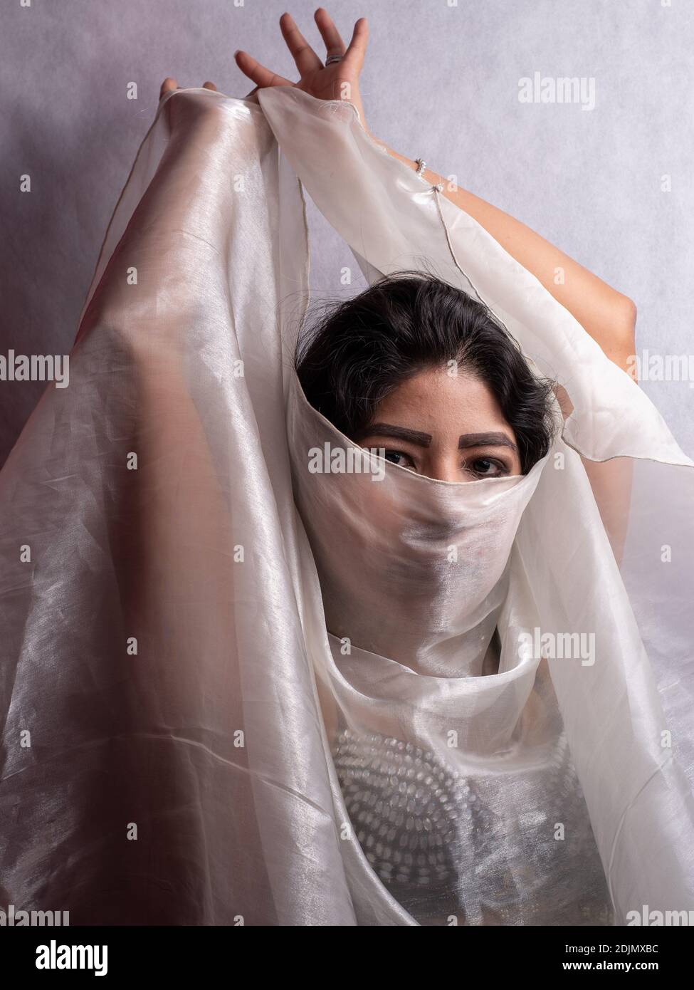 Raised veil hi-res stock photography and images - Alamy