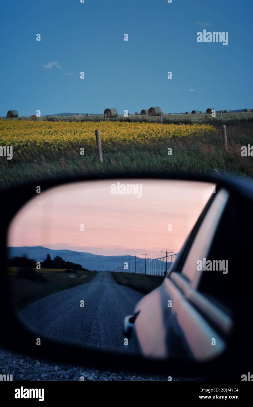 Car distance in driving mirror High Resolution Stock Photography and ...