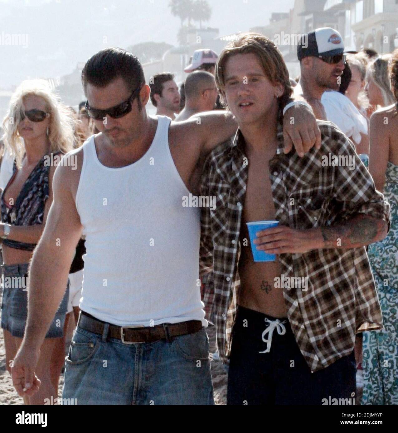 Sean Stewart, son of rocker Rod and a regular at AA meetings, seems to ...