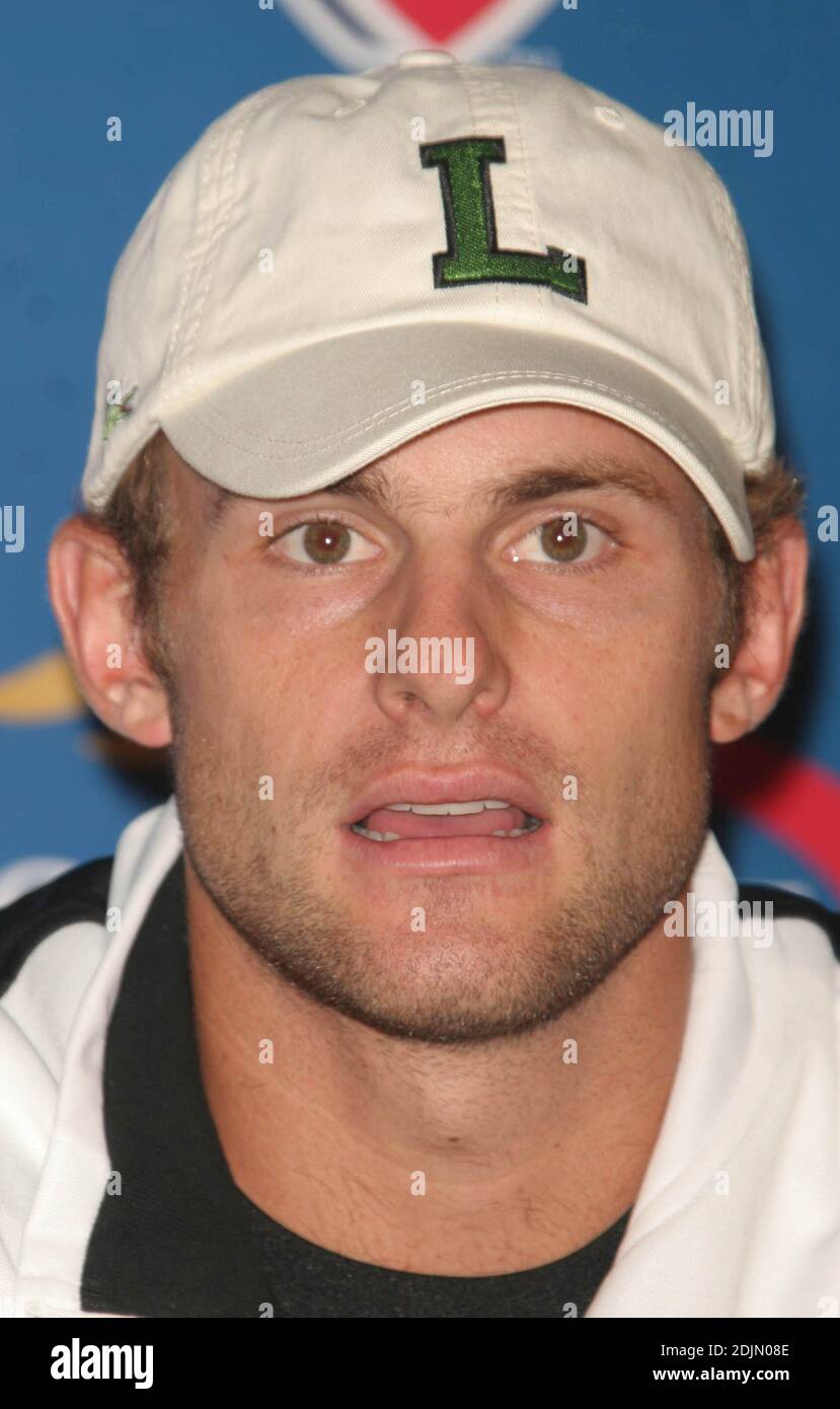 Andy Roddick 2006Photo By John Barrett/PHOTOlink /MediaPunch Stock ...