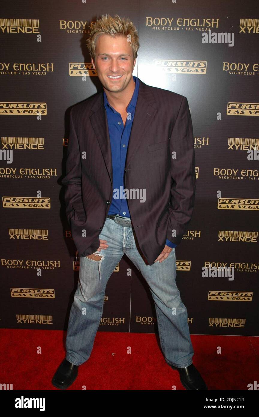 Billy Jeffrey at a charity event in nightclub Body English hosted by ...