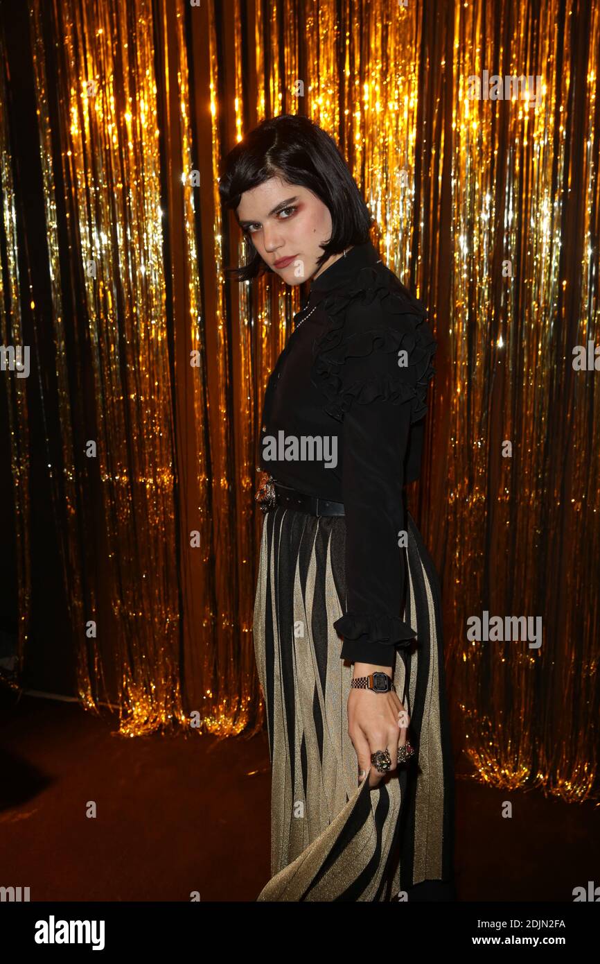 Soko attending the Gold Obsession party to celebrate L'Oreal Paris ...