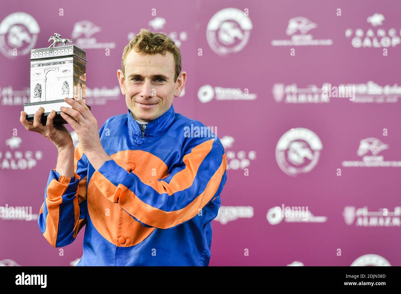 Ryan Lee Moore during the 95th Horse Racing Qatar Prix de l'Arc de ...