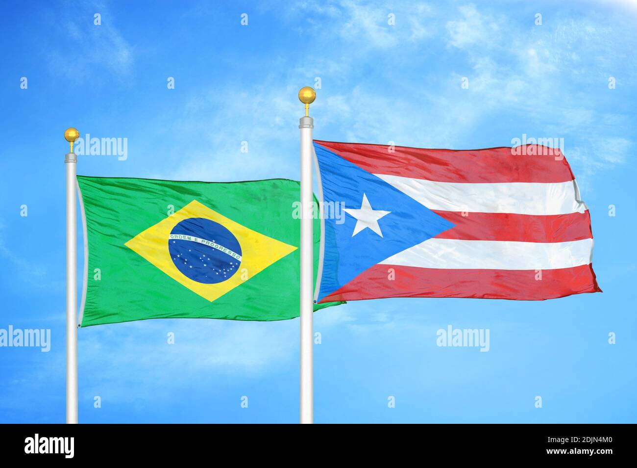 Brazil puerto rico conflict hi-res stock photography and images - Alamy