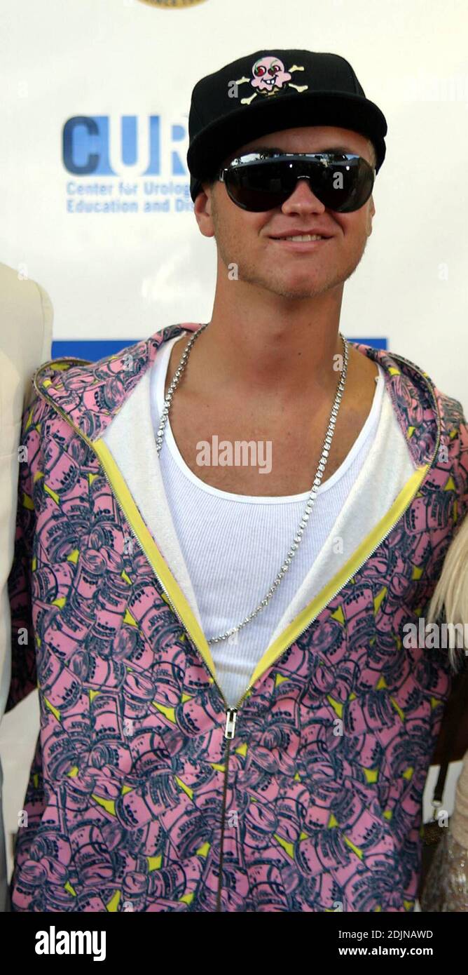 Nick Hogan arrives at the Lincoln Theater for the Miami Vice East Coast ...