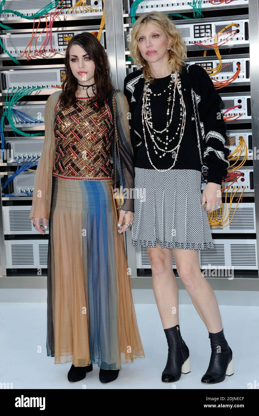 Frances Bean Cobain Wearing Kurts Clothes