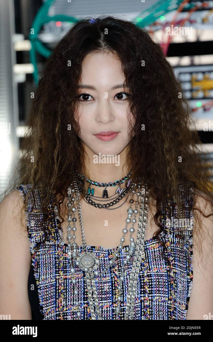 Ye Seul Han attending the Chanel show as part of Paris Fashion Week ...