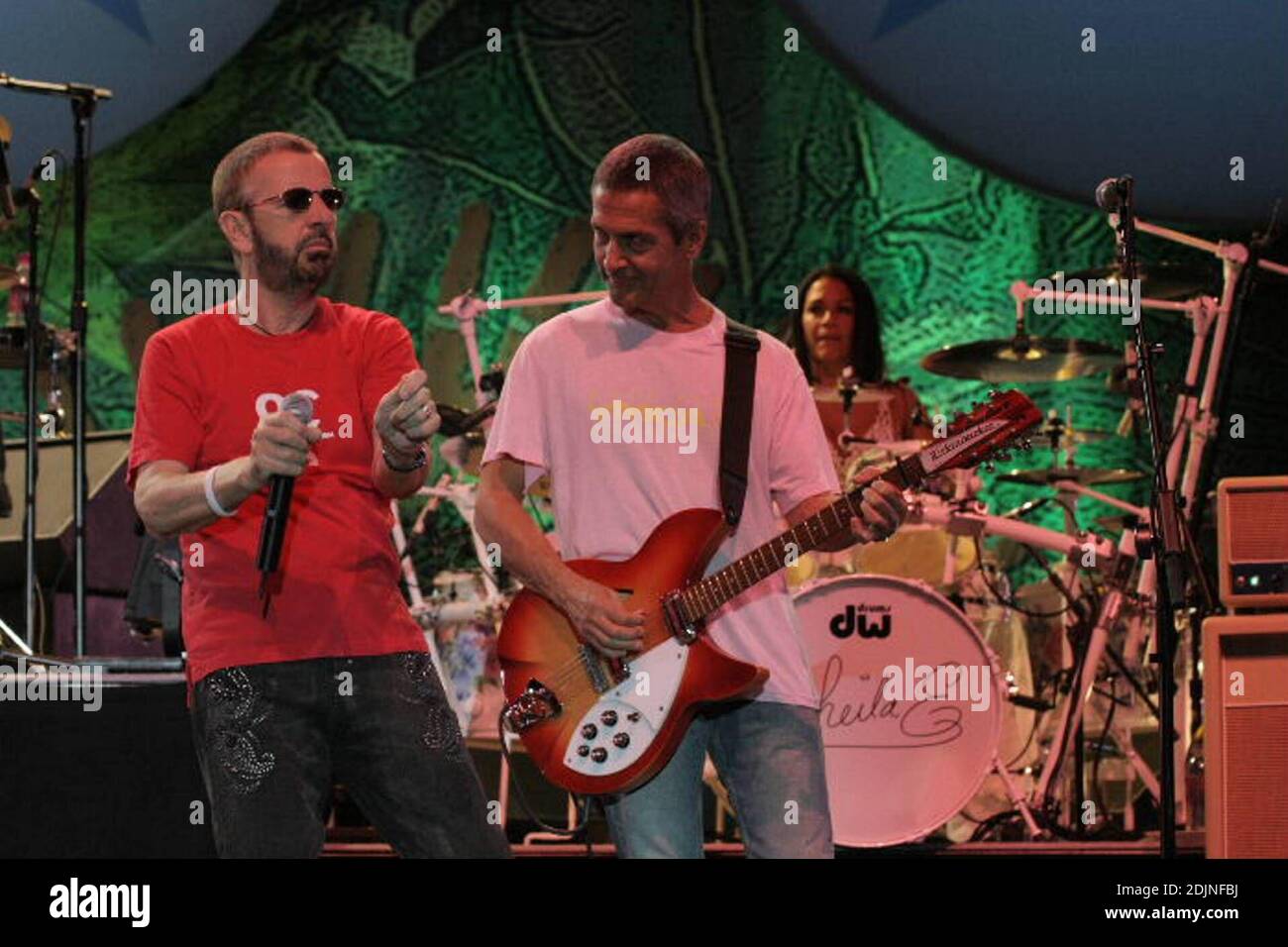 Ringo Starr and the latest edition of his All Star Band -- (Billy ...