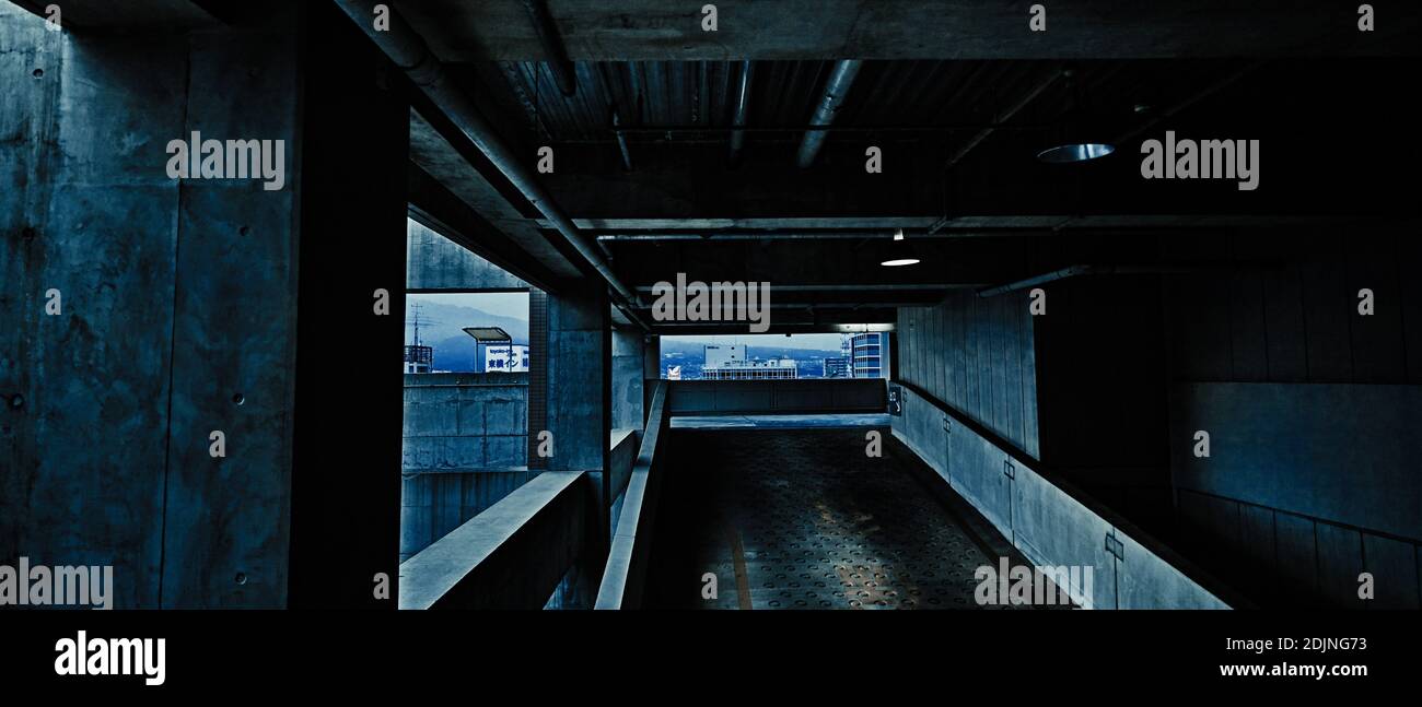 Underneath building corridor hi-res stock photography and images - Alamy