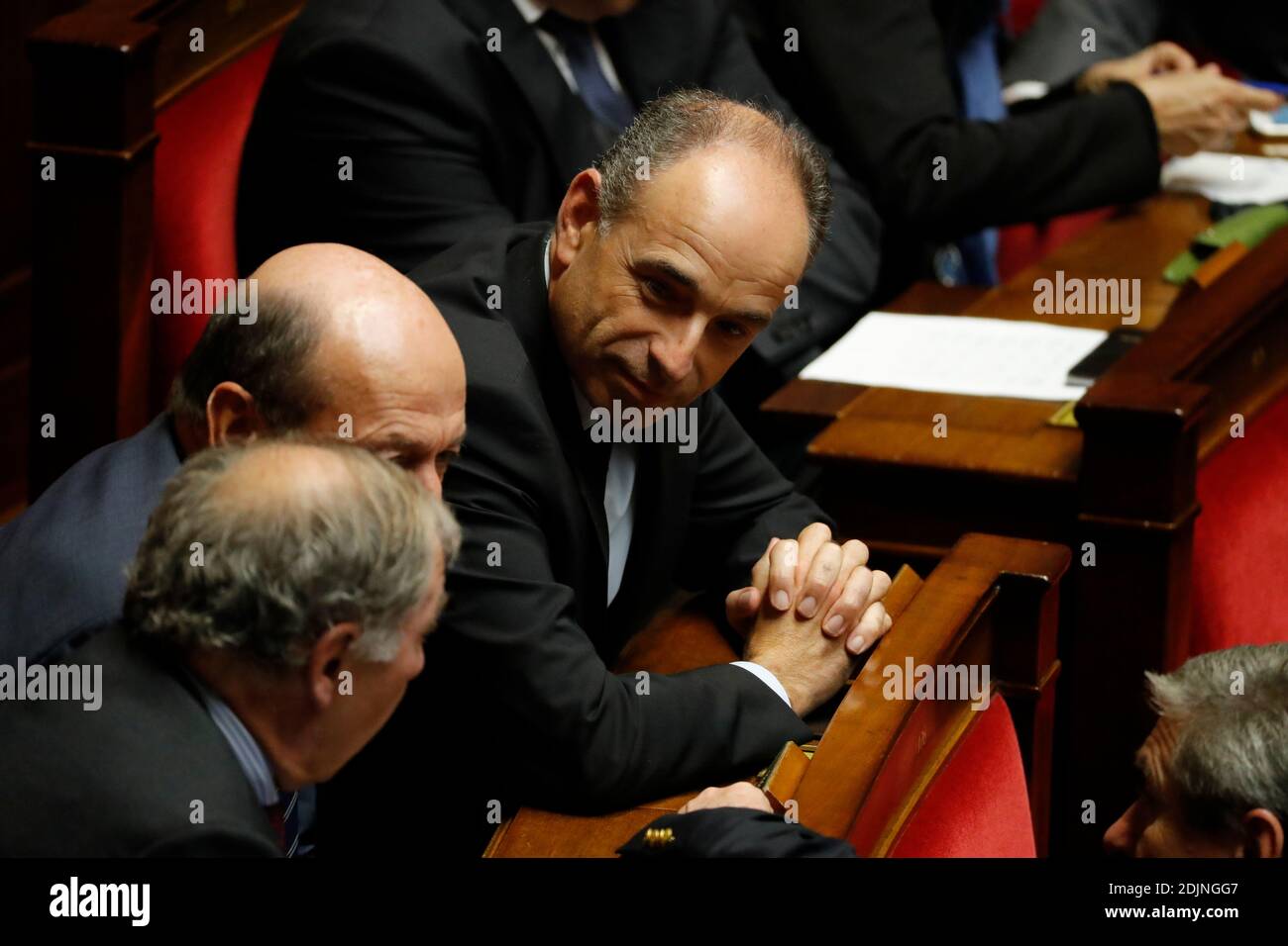 "Les Republicans" hopeful candidate for presidential election Jean ...