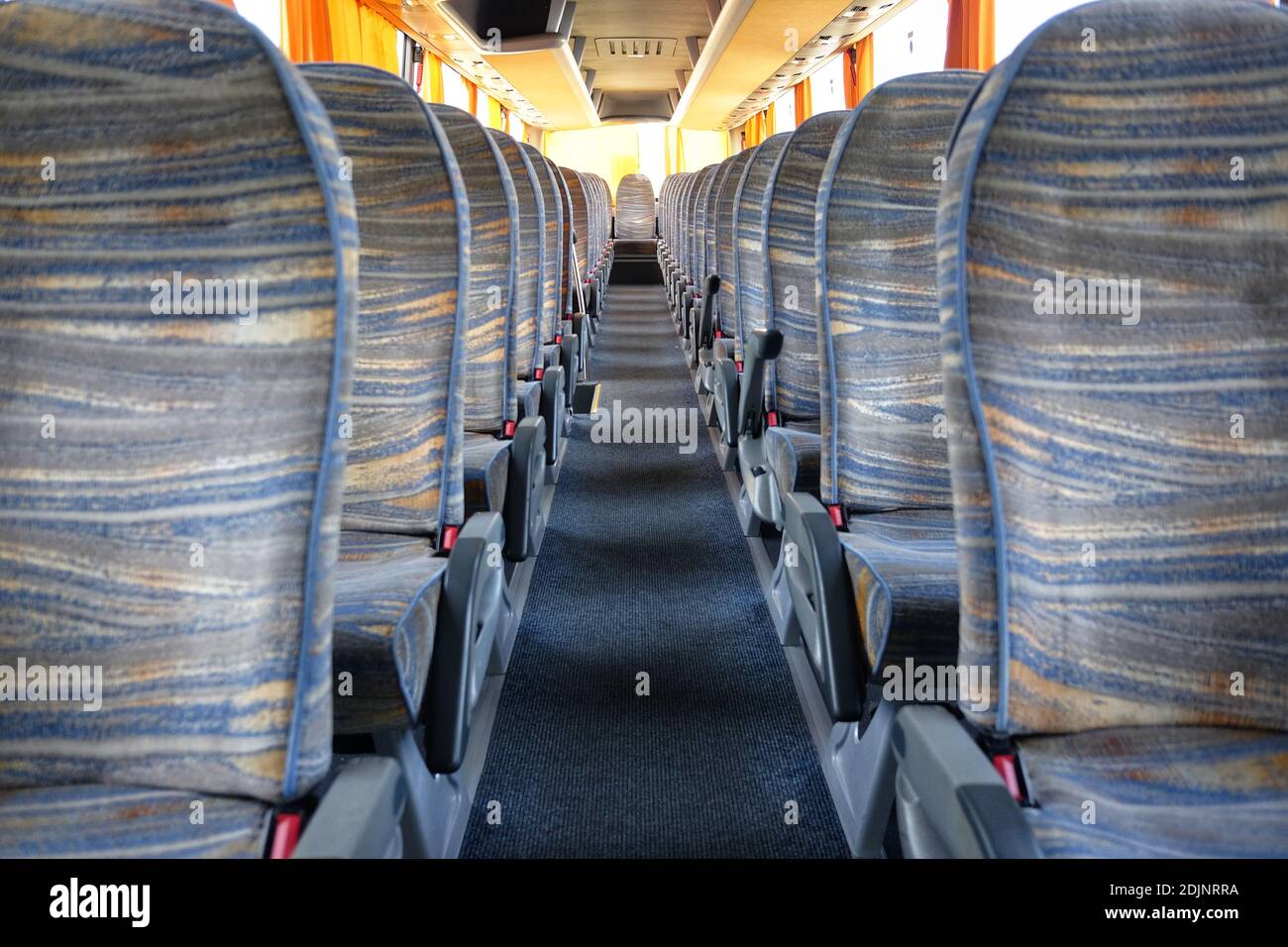 Bus Aisle High Resolution Stock Photography and Images - Alamy