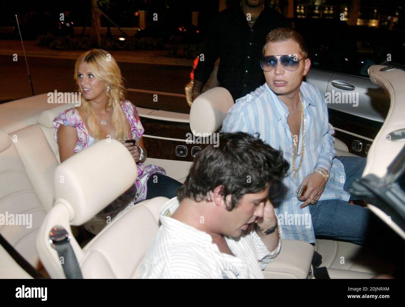 Nicky Hilton with pals Scott Scorch, Brandon Davis and Richie Rich at ...