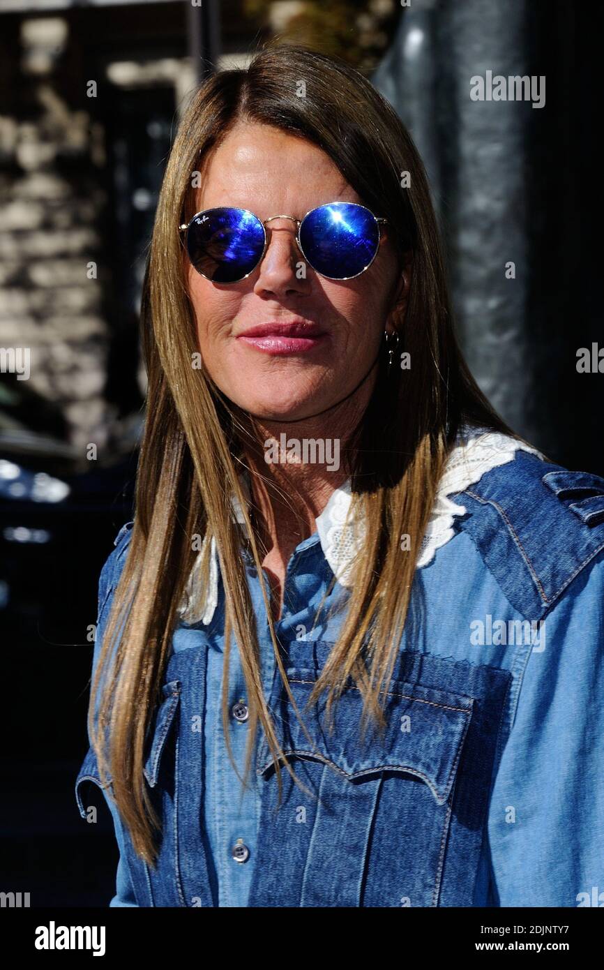 Anna Dello Russo attending the Miu Miu show as part of Paris Fashion ...