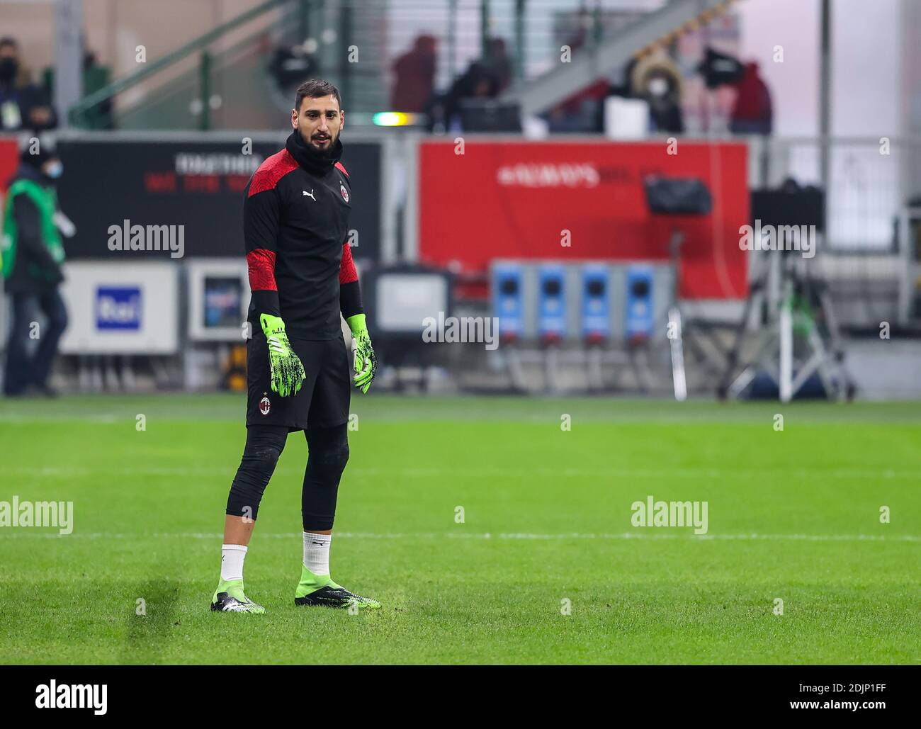 Gianluigi Donnarumma of AC Milan during the Serie A 2020/21 football ...