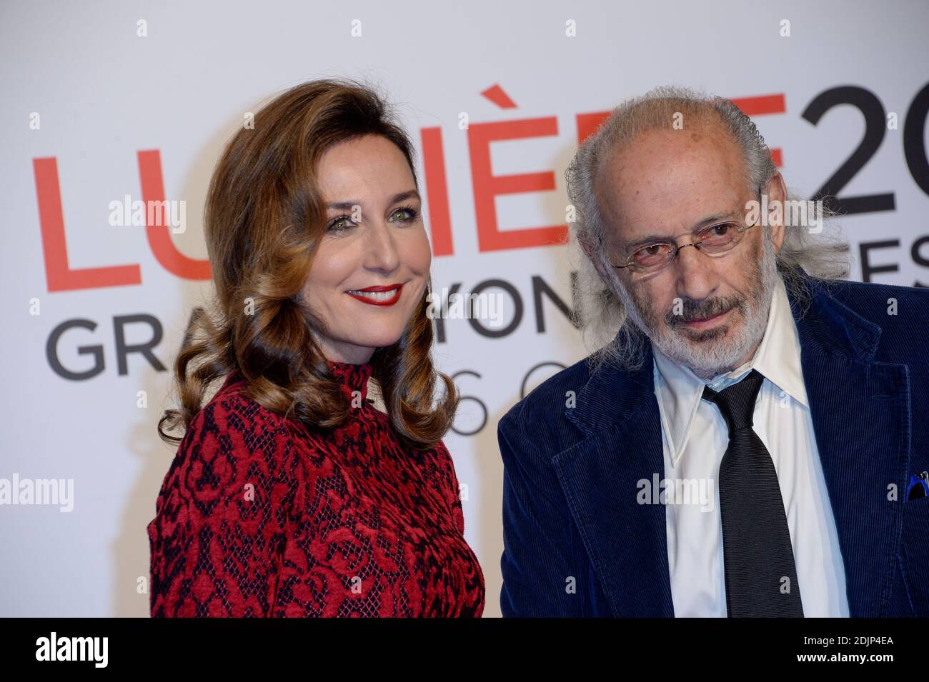 Elsa Zylberstein and Jerry Schatzberg at the opening ceremony of the ...